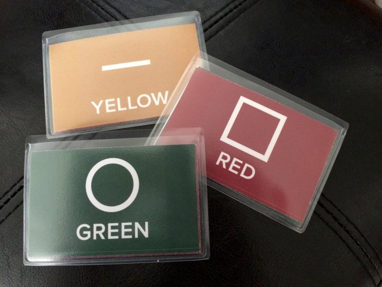 Color Communications Badges – Mysterium